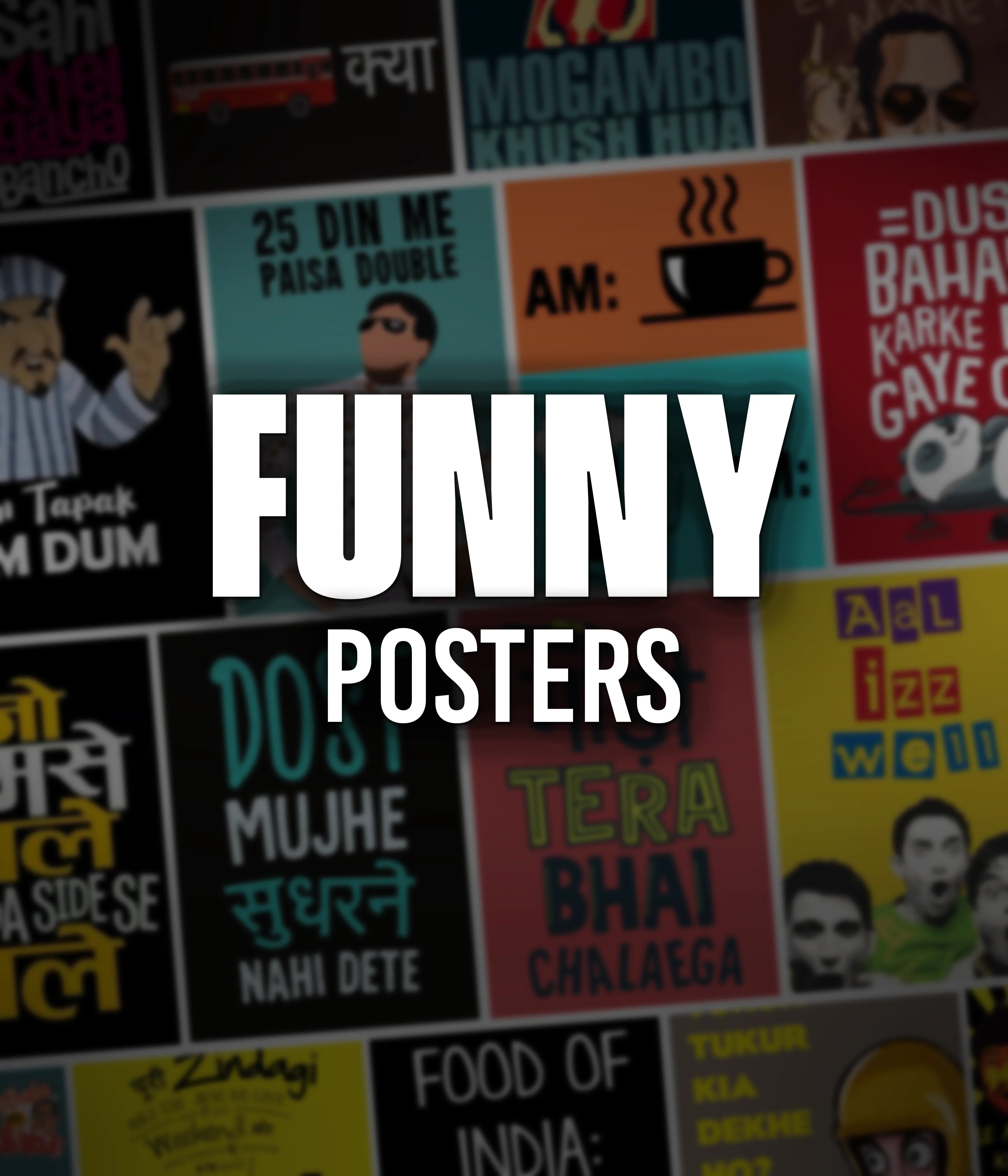 Buy Funny Posters at Lowest Prices | Everanta