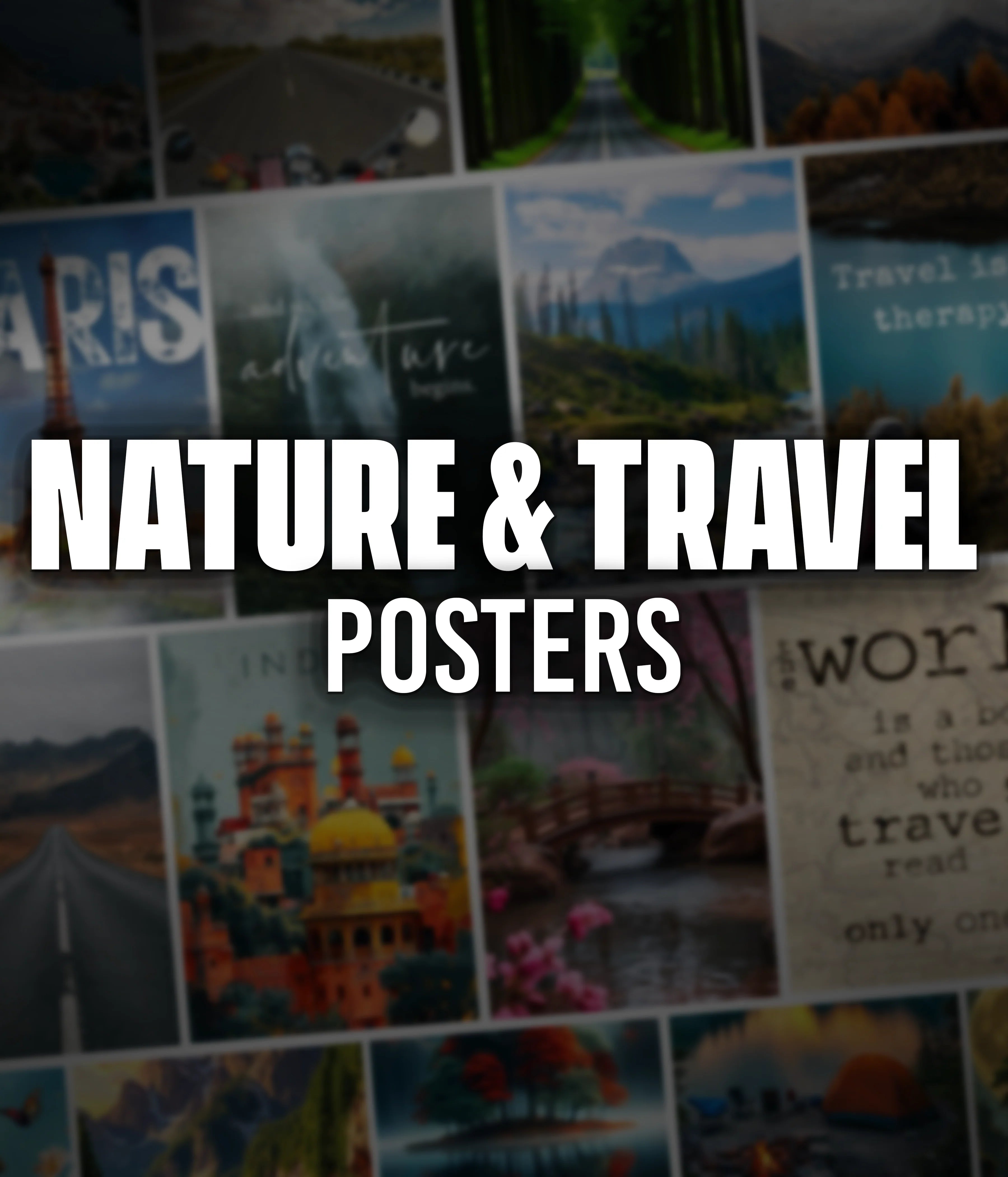 Best Nature Posters | Travel Posters | Buy Online at Everanta
