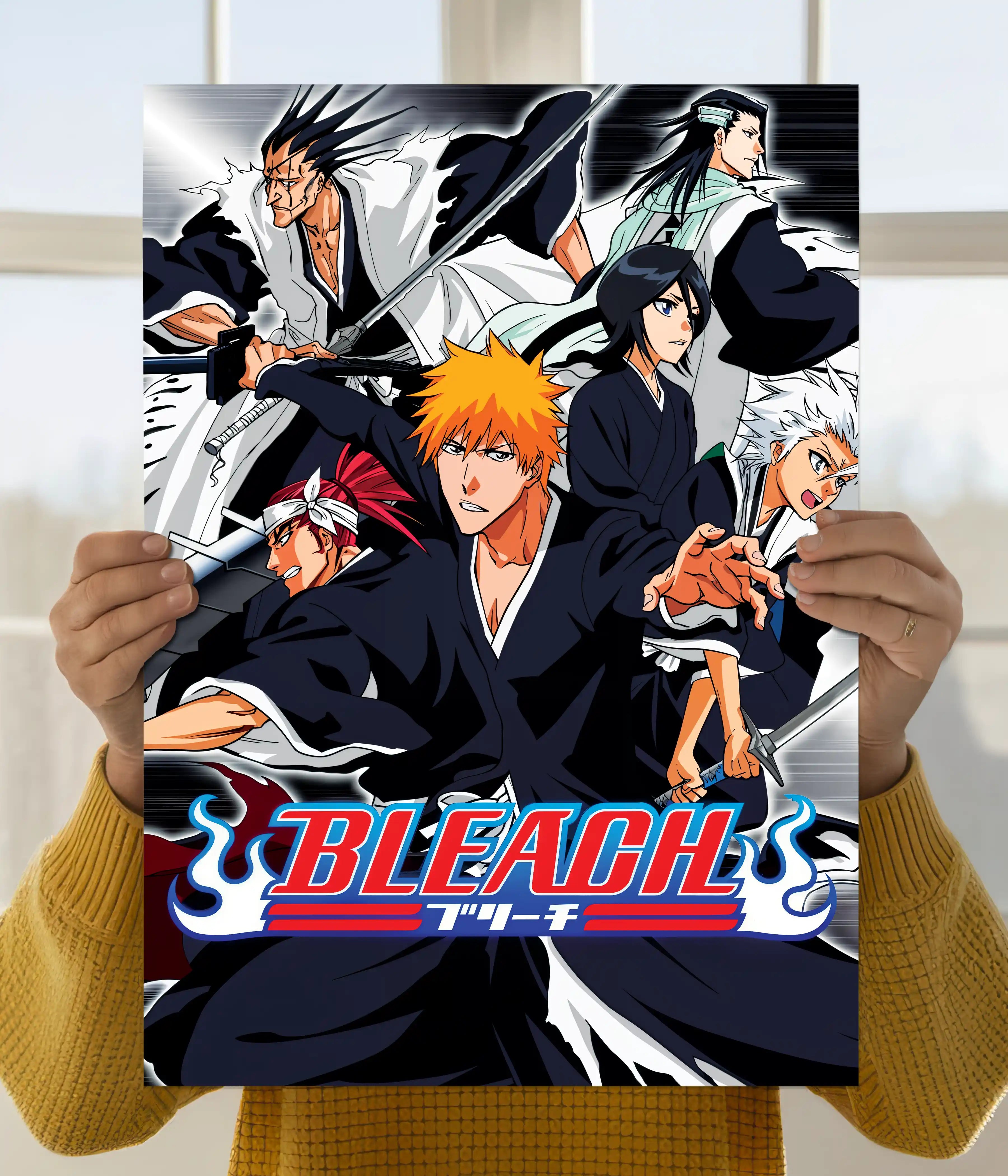 Bleach Soul Reapers Anime Wall Poster | Everanta