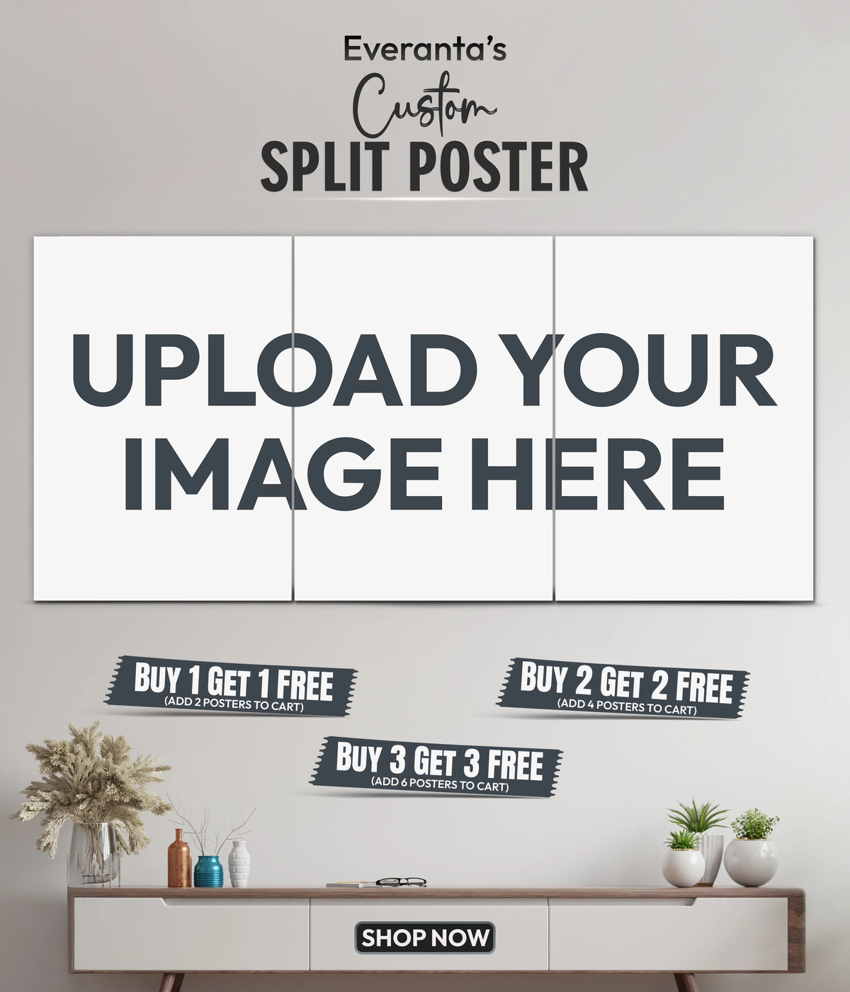 Buy Wall Posters Online - Canvas Prints, Metal Posters | Everanta