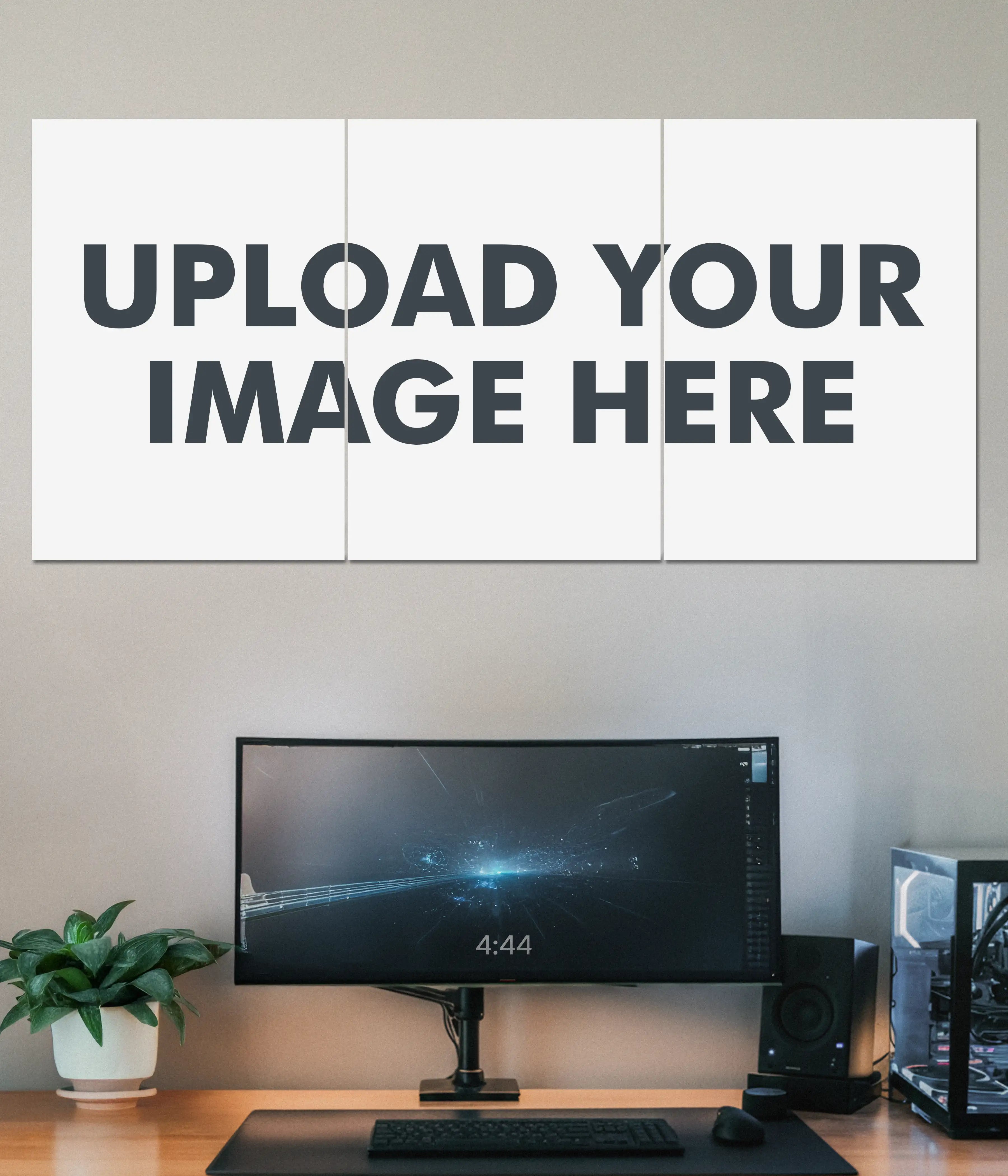 Custom 3-Piece Split Poster | Personalized Wall Art – Everanta