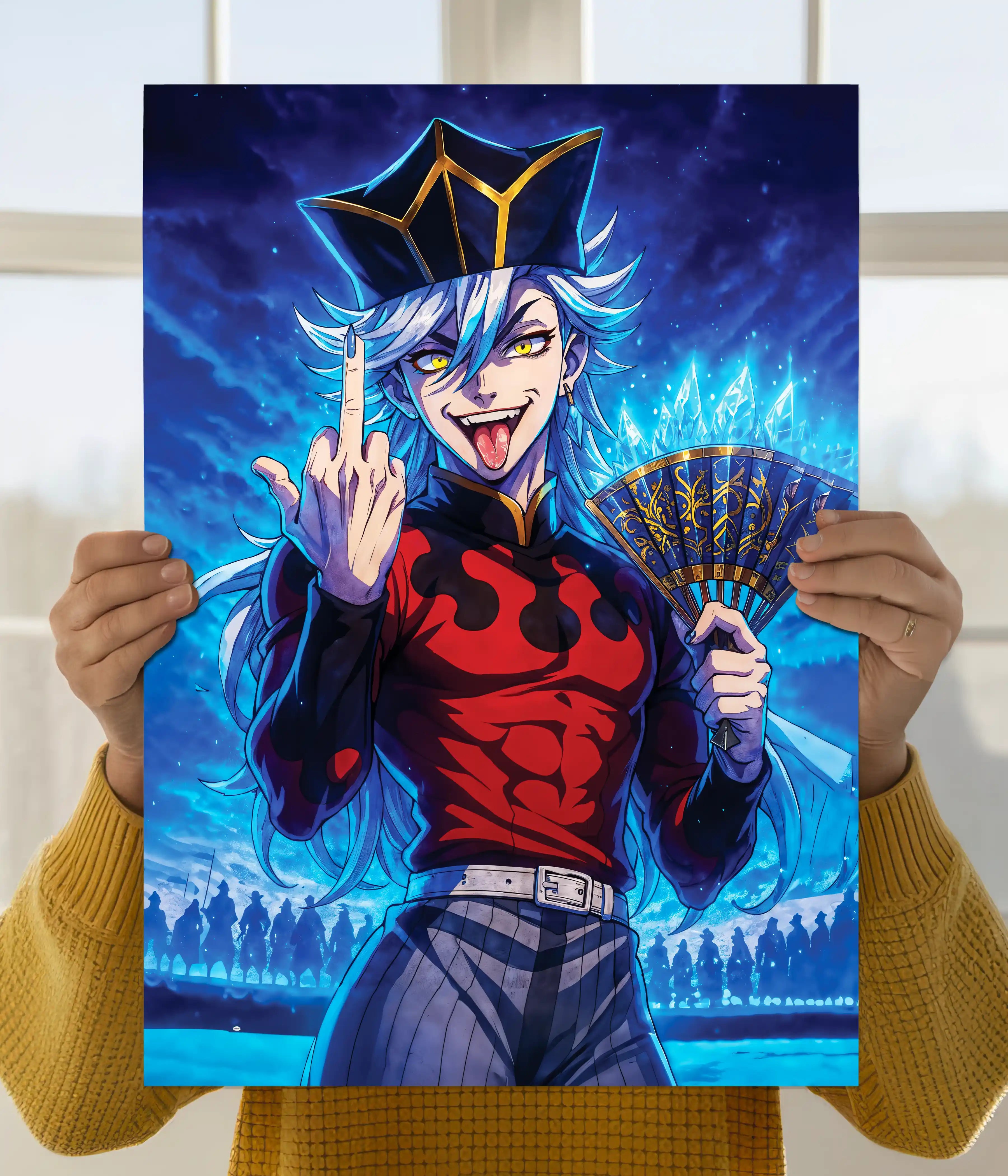 Doma Ice Demon – Upper Rank Two Demon Poster | Everanta