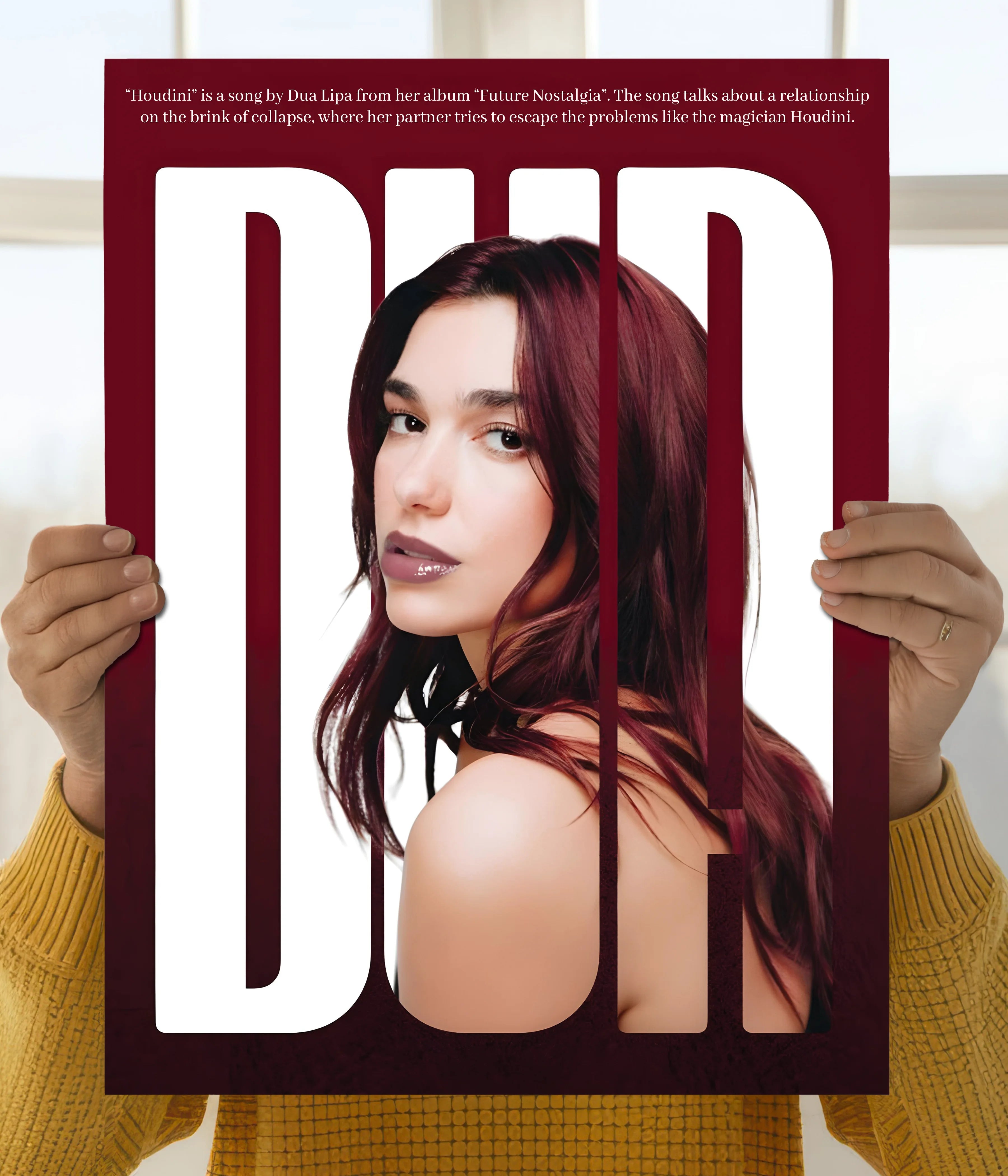 Dua Lipa – Houdini Wall Poster | Singers Posters | Everanta