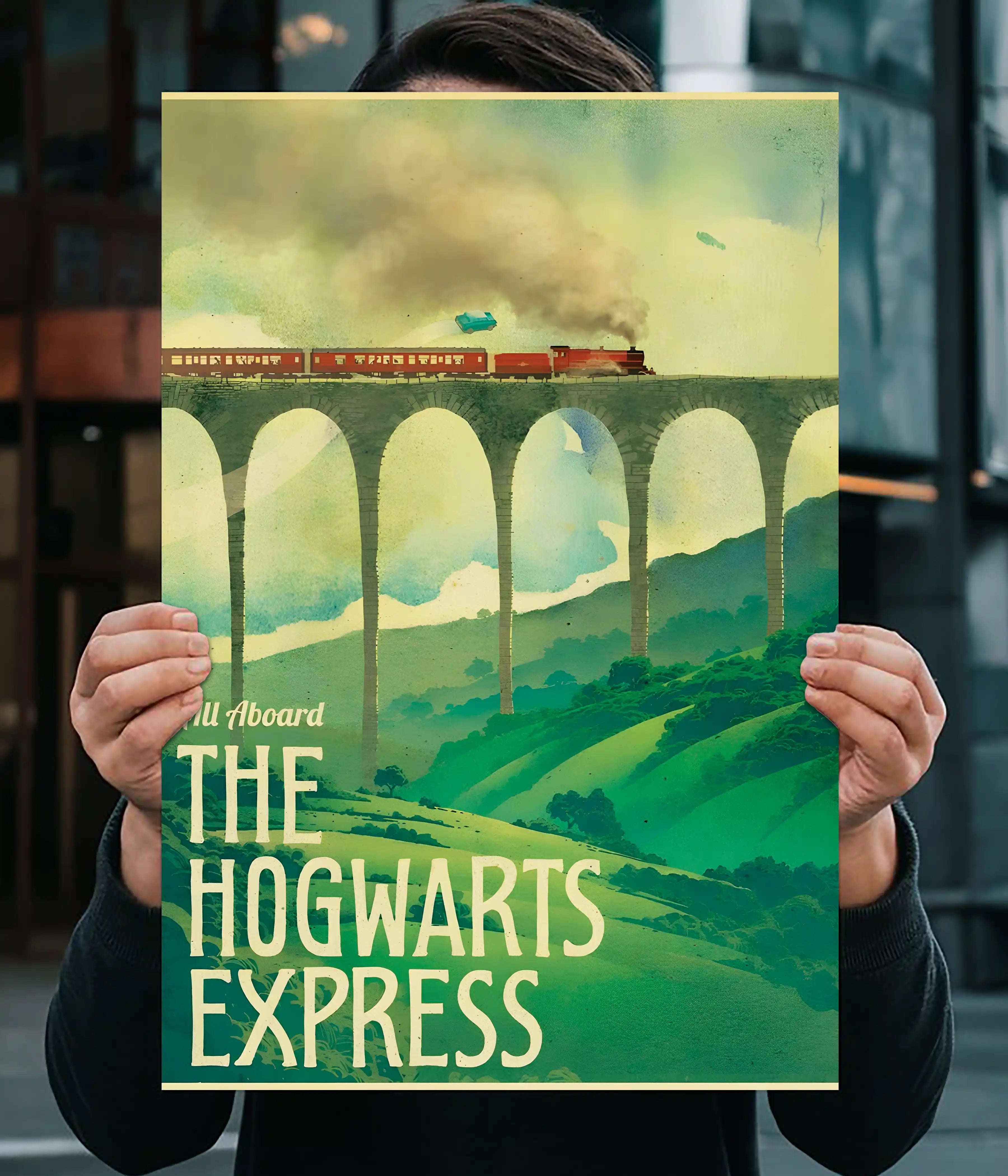 Hogwarts Express Poster – Wizarding Train | Everanta