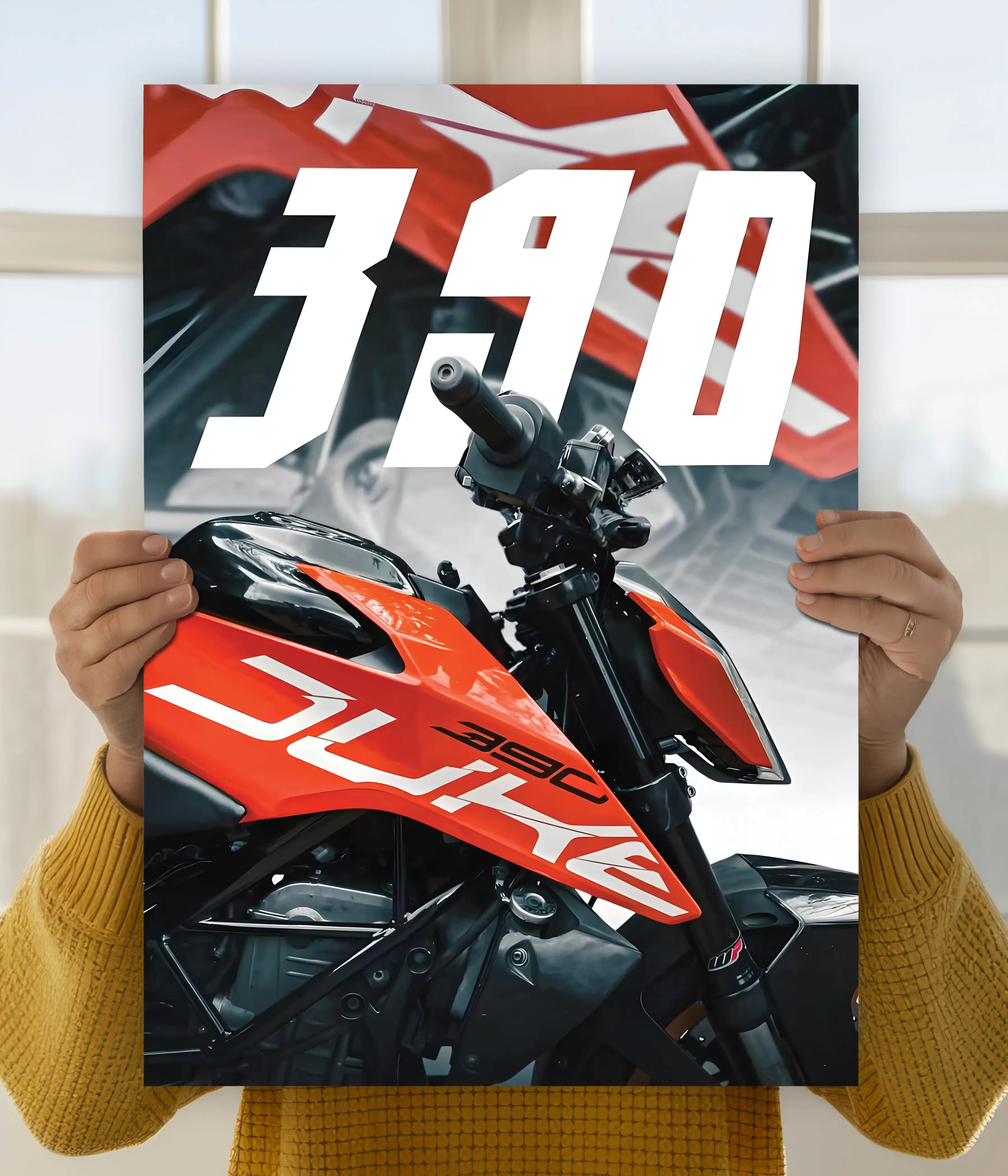 KTM Duke 390 Poster – Motorcycle for Riders | Everanta